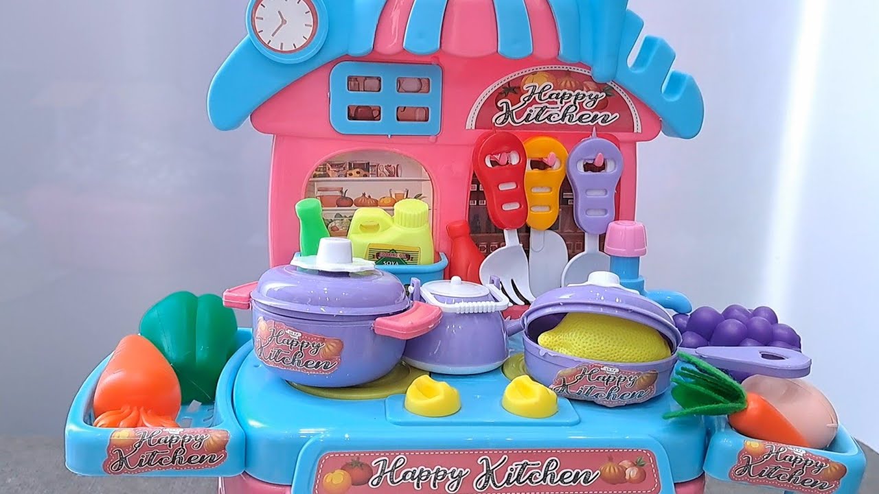 5 minutes Satisfying unboxing happy kitchen Play set ll Disney Toys ll ...