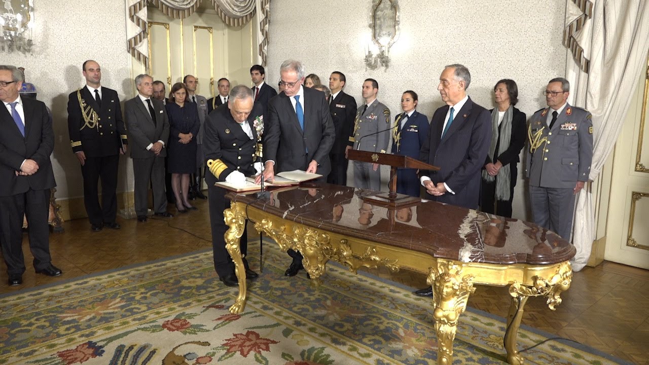 Tomada de Posse do CEMGFA, Almirante António Silva Ribeiro - YouTube