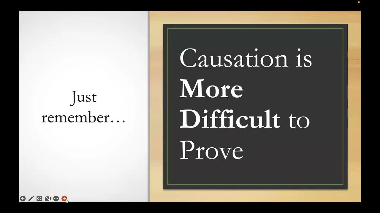The Difference between Correlation and Causation - YouTube