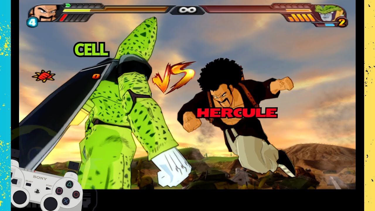 DBZ Budokai Tenkaichi 3 Hardest Difficulty - Hercule vs Cell - YouTube