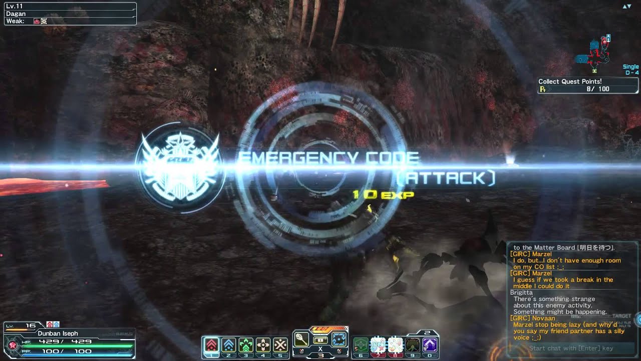 Phantasy Star Online 2 - 7 - Heavy Armor and hot locations... - YouTube