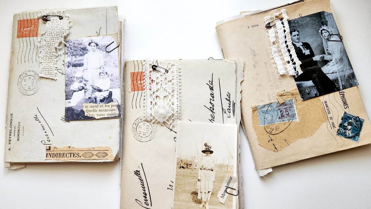 Envelope Booklet Angie Style ️ - YouTube