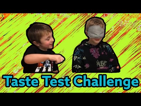 Taste test challenge - YouTube