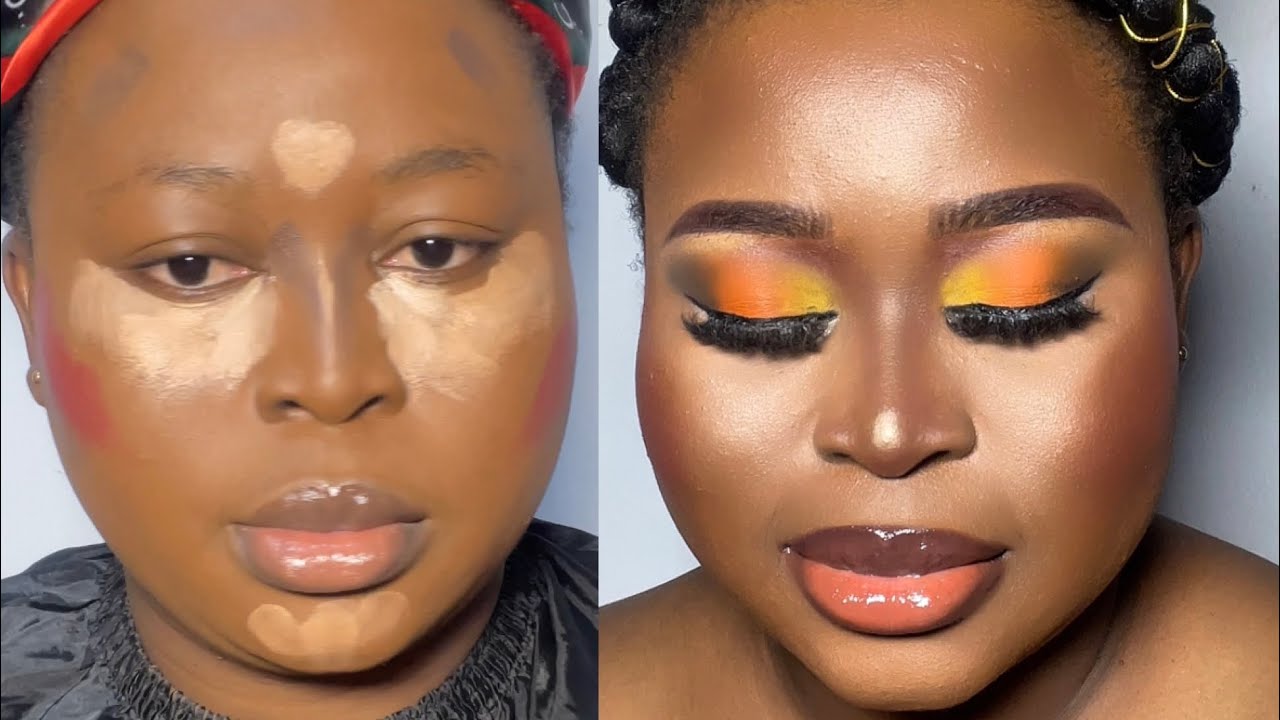 FULL MAKEUP TUTORIAL ,Beginners friendly - YouTube