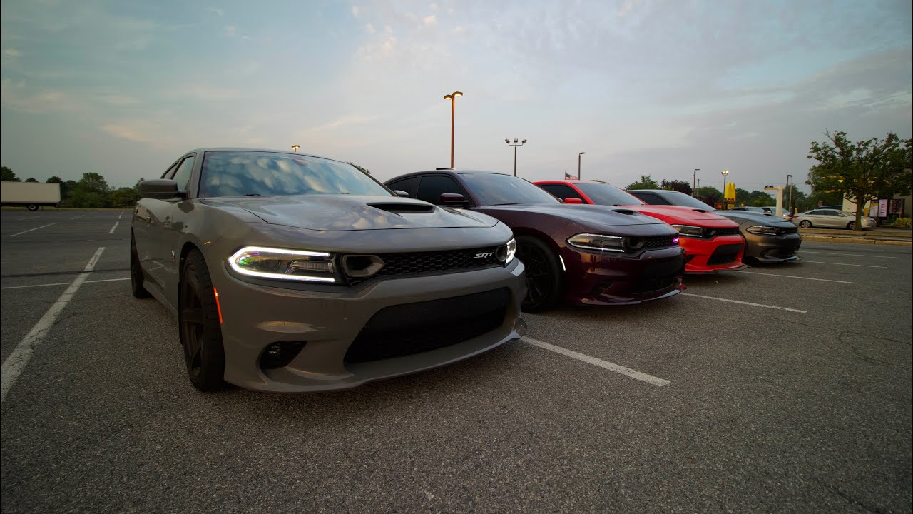 4 CHARGERS TAKEOVER HIGHWAY 😈 - YouTube