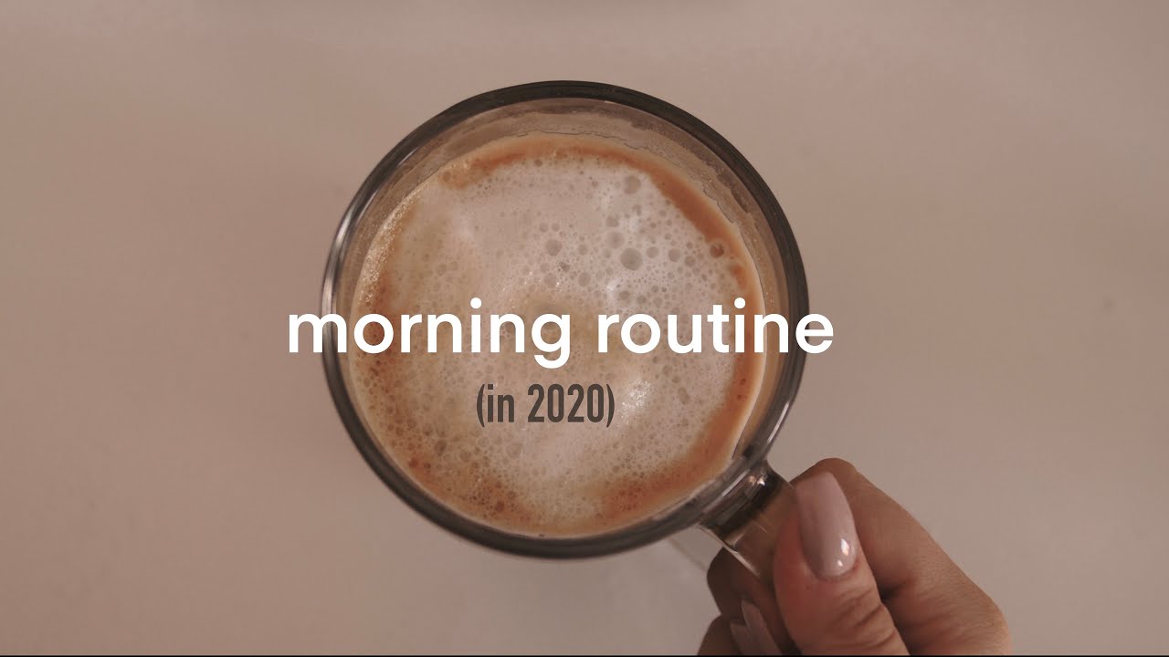 a 2020 fall morning routine - YouTube