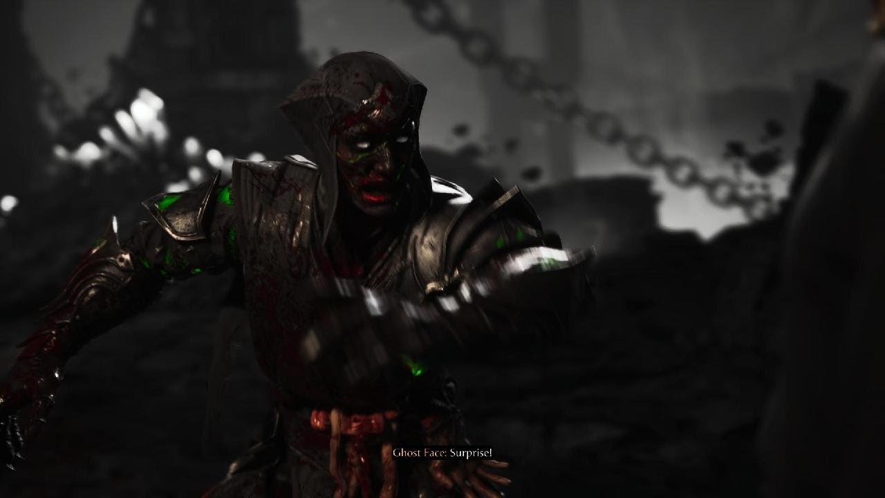 Mortal Kombat 1 tarkatan Ghostface vs Noob saibot very easy full rounds ...