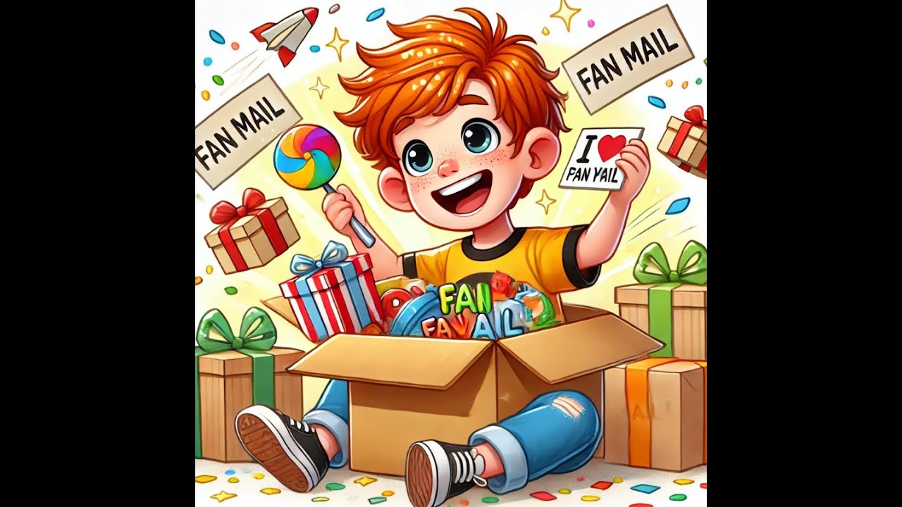 OMG! What's Inside? Unboxing the Coolest Fan Mail Ever! 🎁 - YouTube