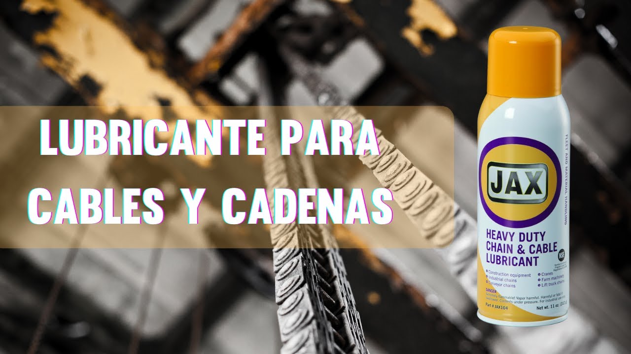 Lubricante para cables y cadenas - Heavy Duty Chain - YouTube