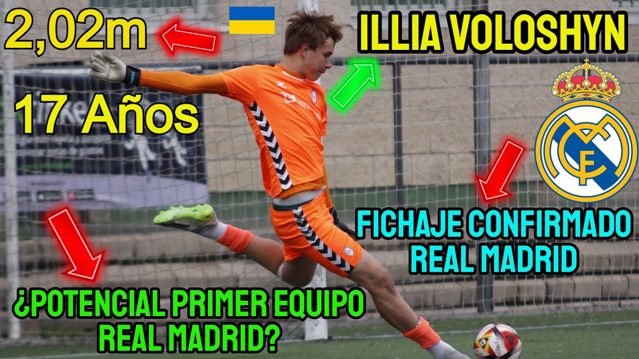 ILLIA VOLOSHYN, NUEVO FICHAJE DEL REAL MADRID. - YouTube
