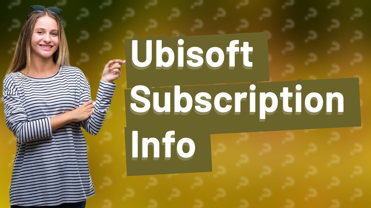 Do you have to pay monthly for Ubisoft? - YouTube
