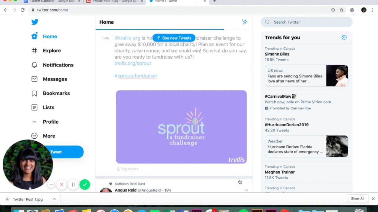 sharing Sprout on your Twitter page - YouTube