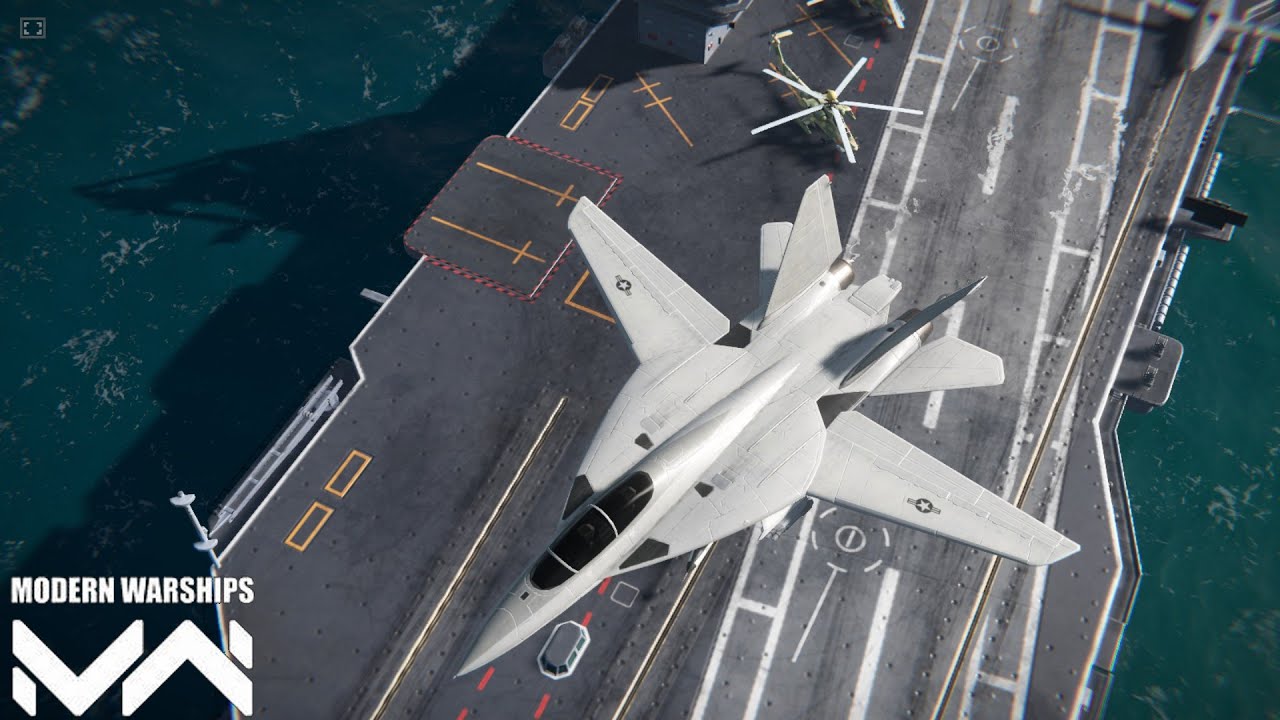 F-28 Tomcat II Never Die | Sangat OP Di Awal Release | Modern Warships ...