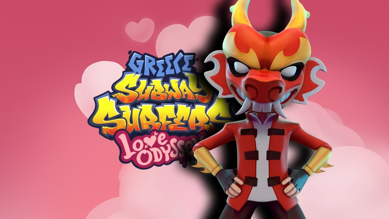 Dragon | Subway Surfers Greece (Love Odyssey) Gameplay - YouTube