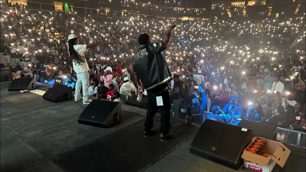 Behind the scene with TMZ at Cash Money Concert ATL - YouTube