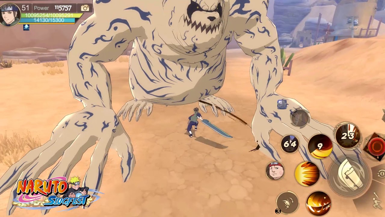 Naruto Slugfest One Tail Hunt - YouTube