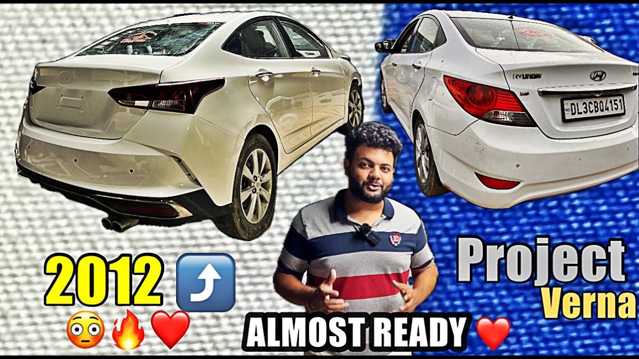 Finally VERNA Paint के लिए तैयार ⁉️ | Verna Conversion SERIES Part - 6 ...