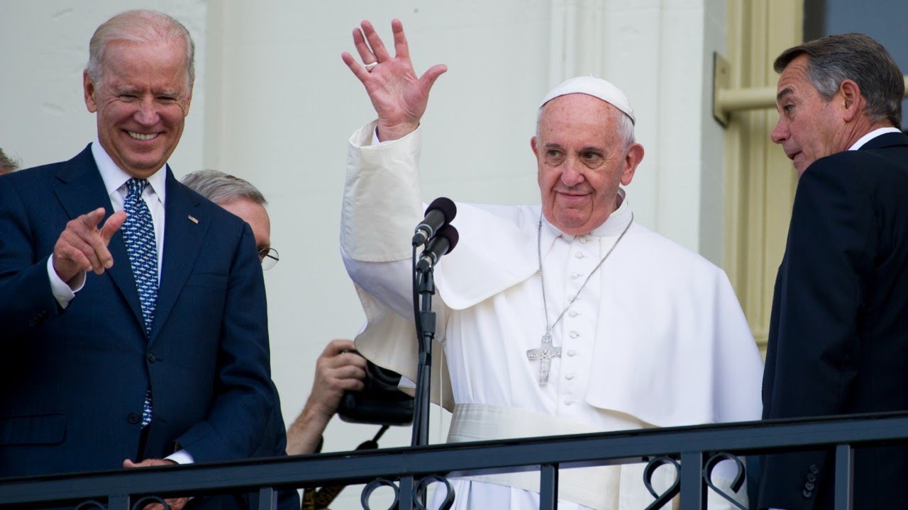 US President Joe Biden to meet with the Pope - YouTube