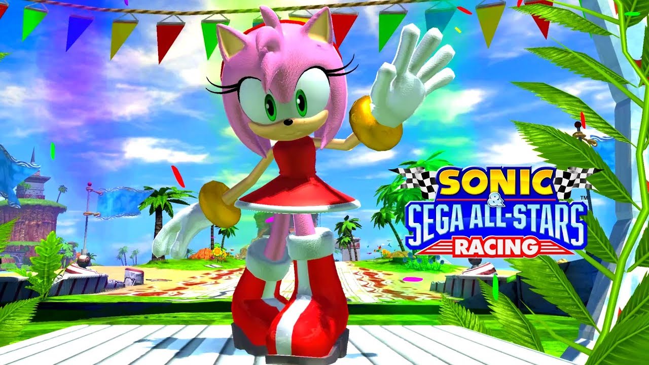Sonic & Sega All Stars Racing - Chao Cup - Amy - YouTube