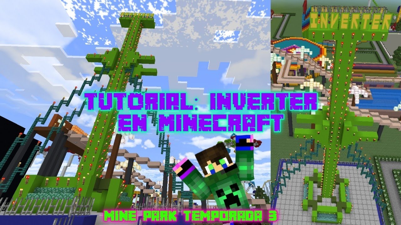 TUTORIAL: Inverter en Minecraft ||| mine park temporada 3 - YouTube