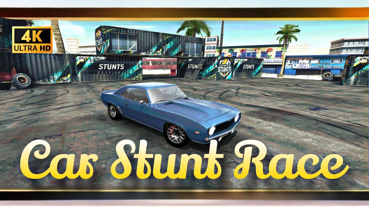 🚘Car Stunt Race mega ramps gameplay #4 - YouTube