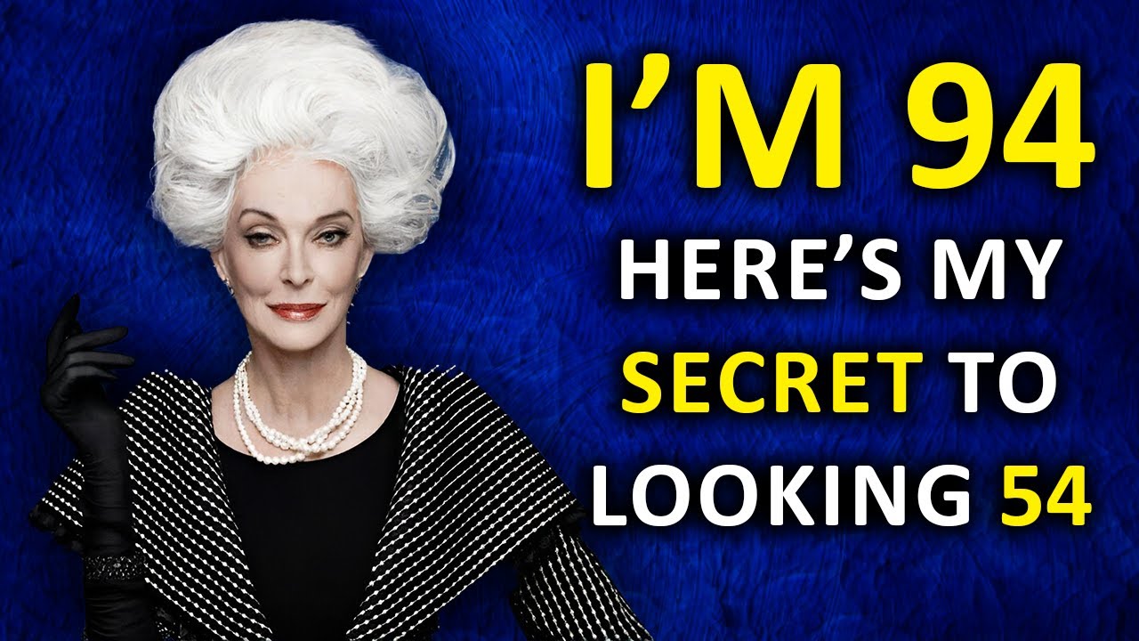 What 94-Year-Old Supermodel Carmen Dell'Orefice Eats to LOOK 59! - YouTube