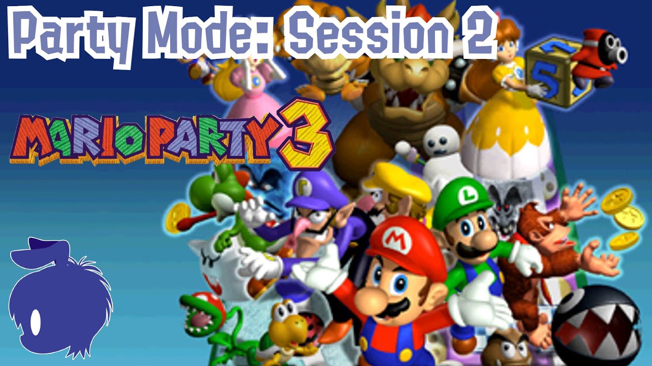 Round 2, Let's-a go! [Mario Party 3: Party Mode - Session 2] w ...