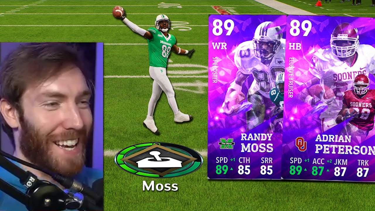 Randy Moss & Adrian Peterson Are Now In CFB 26! - YouTube