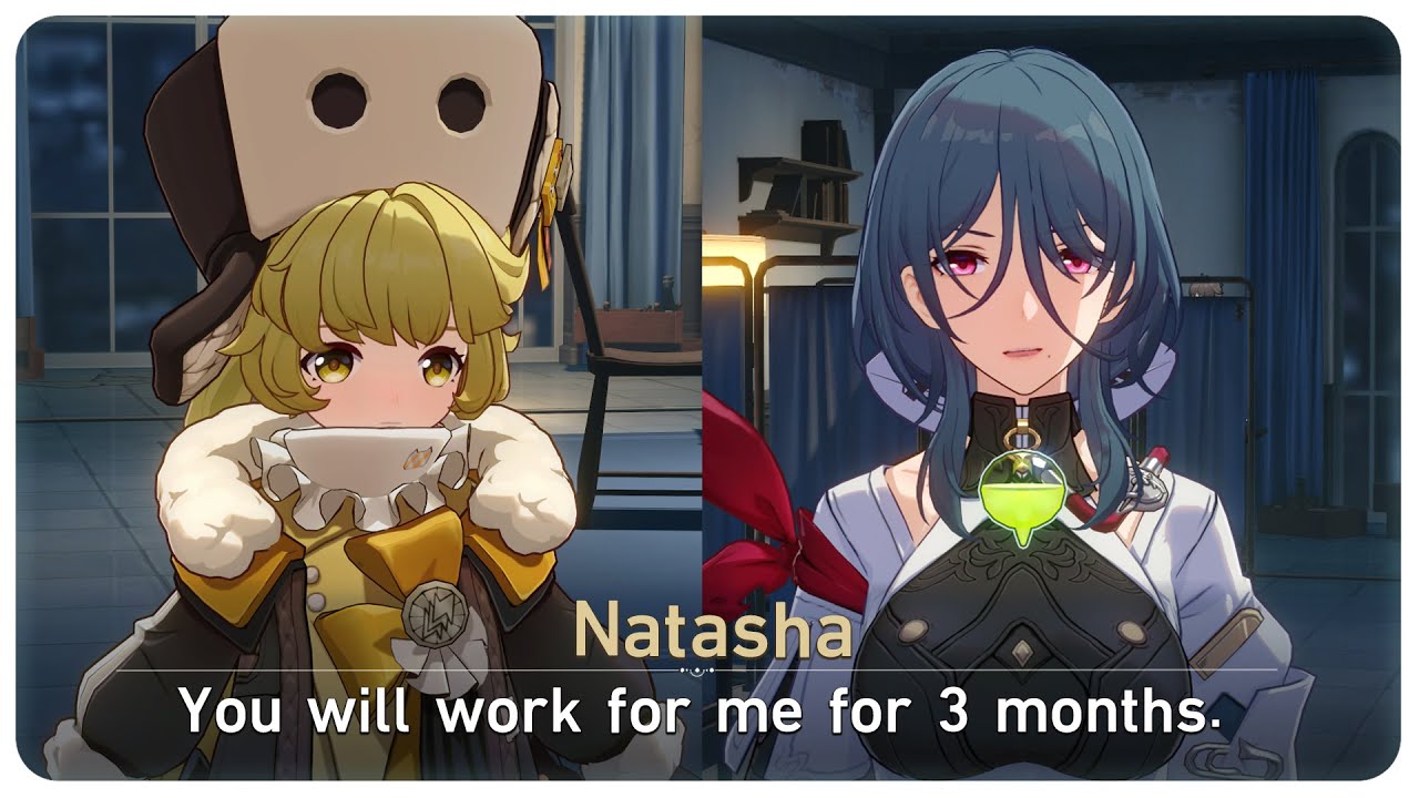 Natasha Plotting to use Hook | Honkai Star Rail - YouTube