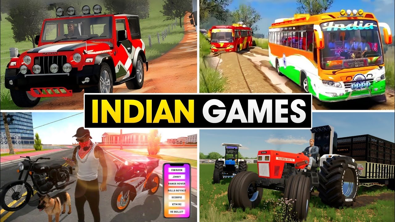TOP 5 INDIAN GAMES FOR ANDROID! HIGH GRAPHICS OPEN WORLD GAMES FOR ...