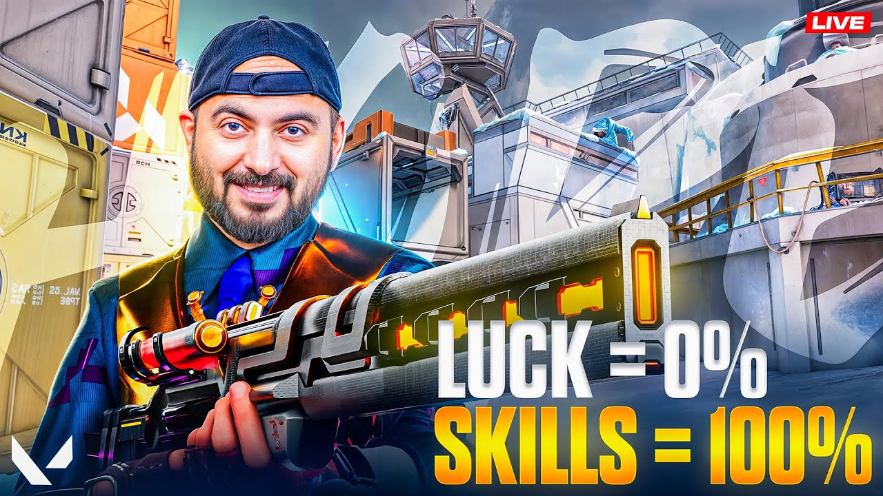 🔴LUCK=0%,SKILL=100% | VALORANT LIVE | Live W OGHOPE | - YouTube