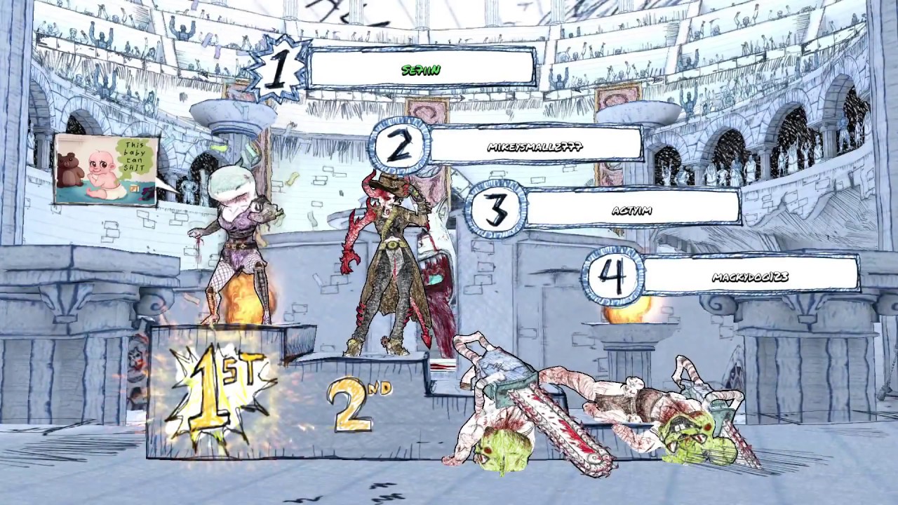 Drawn to Death PS4 | First Place Multiplayer Match - YouTube