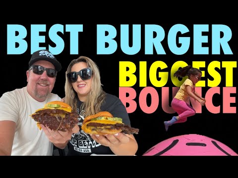 THE WORLDS BIGGEST BOUNCE PARK EVER! + BRUNCH AND BURGERS! {Hammer ...
