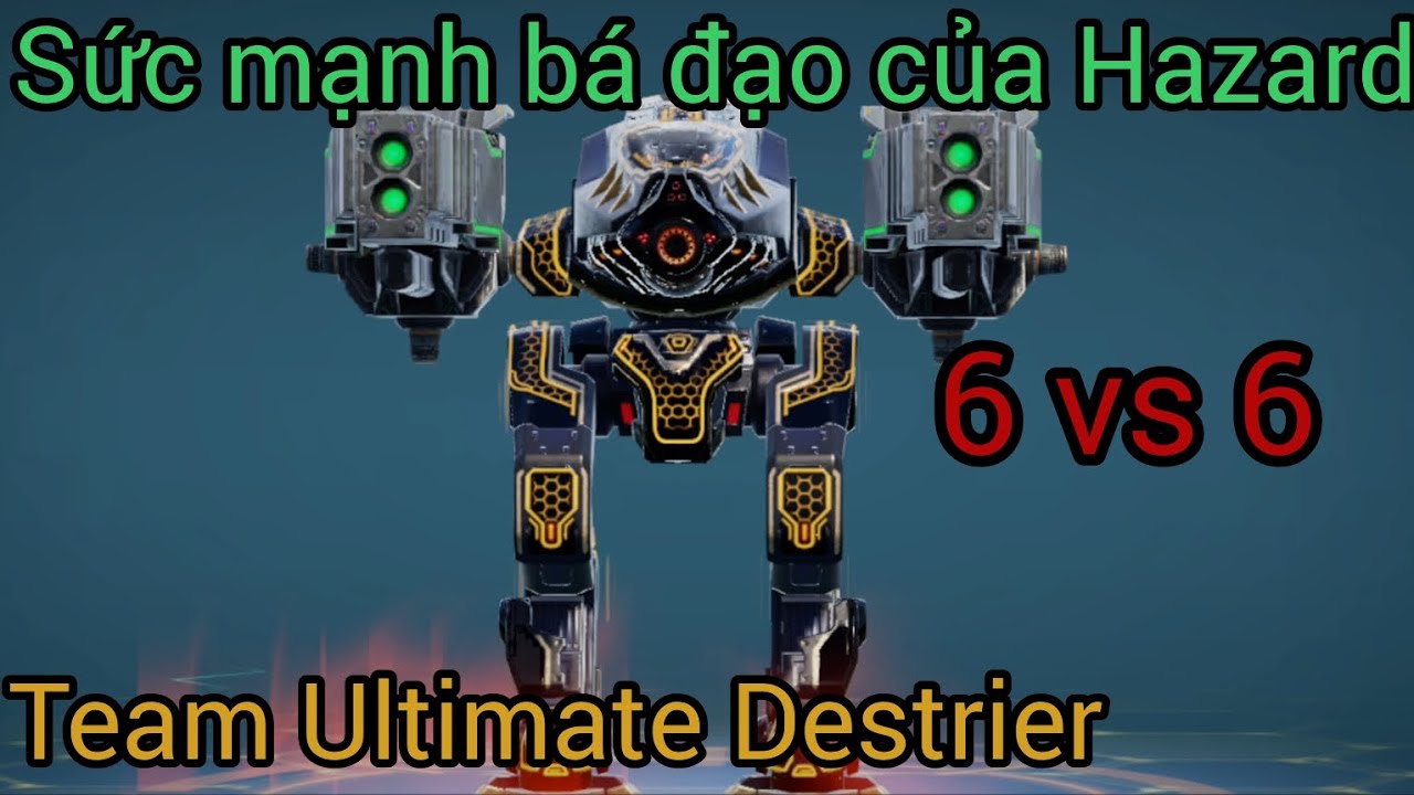 War robot | Set cày chay mạnh nhất cho Ultimate Destrier ? , Chơi game ...