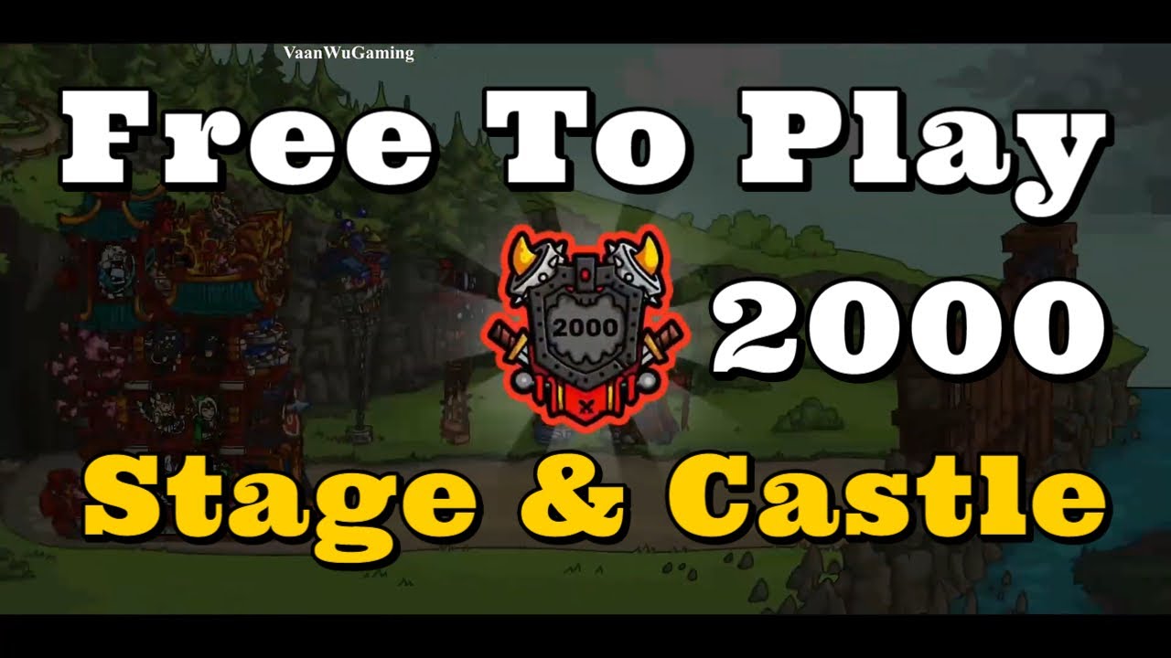 Stage & Castle 2000 as a Free To Play (Item & build showcase) - YouTube