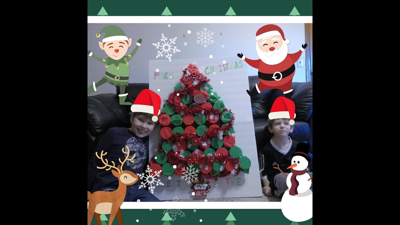 POKE A CHRISTMAS TREAT TREE - YouTube