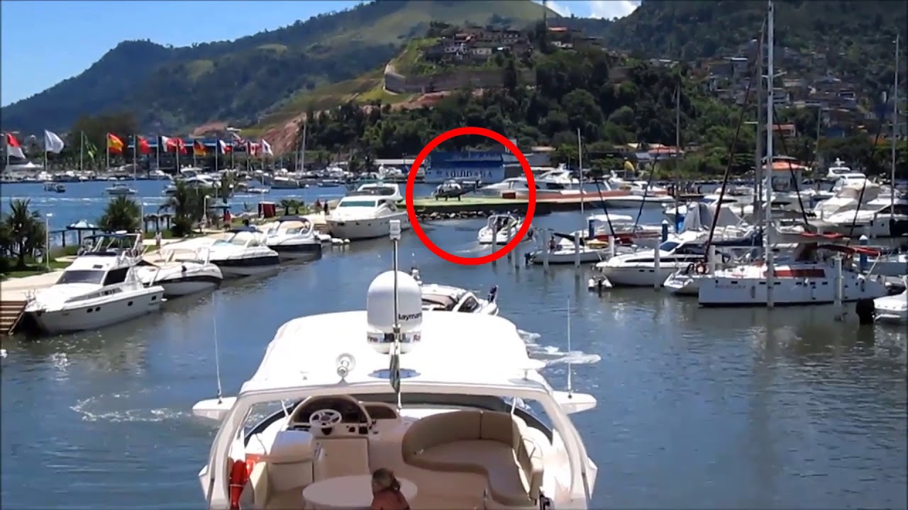 Marinas do Shopping Piratas Mall Helicóptero Partindo Angra dos Reis ...