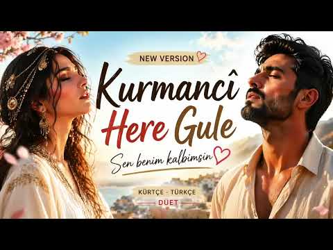 ​Kurmancî Her E Gulê 🔥 | Sen Benim Kalbimsin (Kürtçe-Türkçe Muhteşem Düet) 2026#Müzik2026 