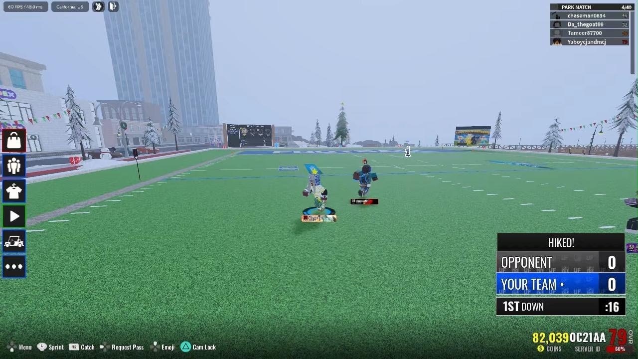 Roblox university football clip rocket boost - YouTube