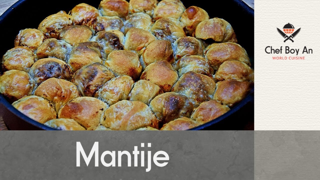 Pazarske Mantije - ''Mantia'' Serbian Meat Pie (Phyllo Dough ...