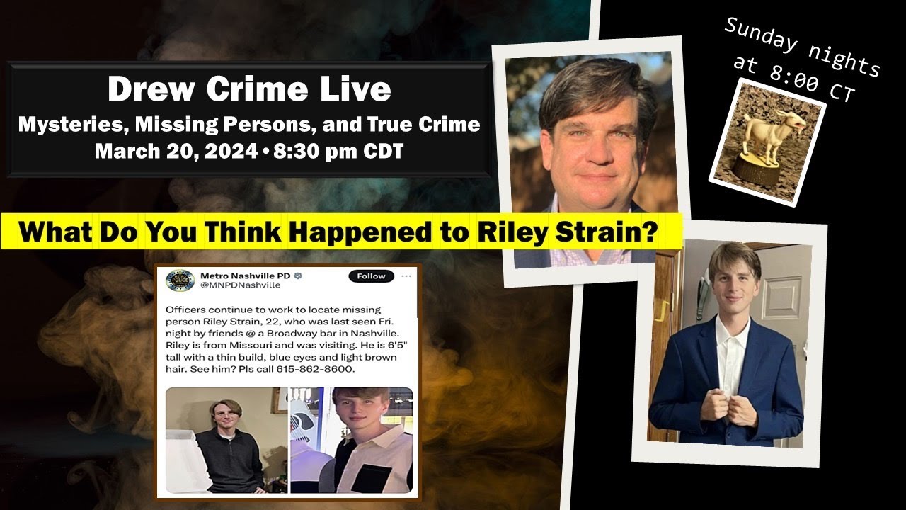 What do you think happened to Riley Strain ? Drew Crime Live # ...