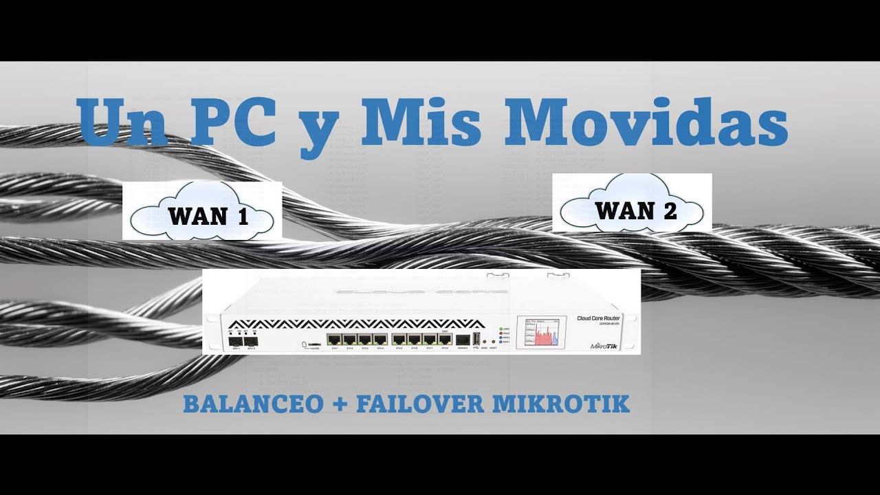 EXPLICANDO DUDAS. BALANCEO CON FAILOVER MIKROTIK !!!! - YouTube