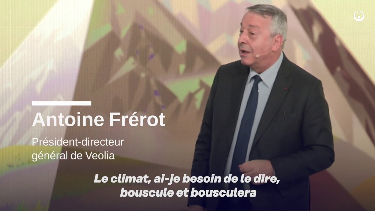 Antoine Frérot - La crise climatique - Veolia - YouTube