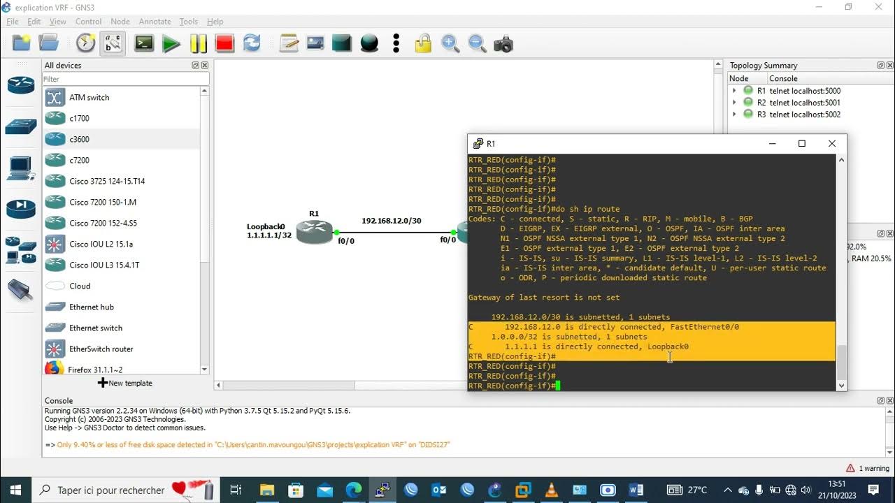 Configuration VRF - YouTube