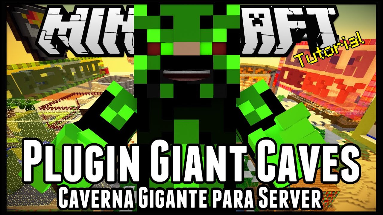 [Tutorial]Giant Caves - Caverna Gigante para Server Minecraft - YouTube