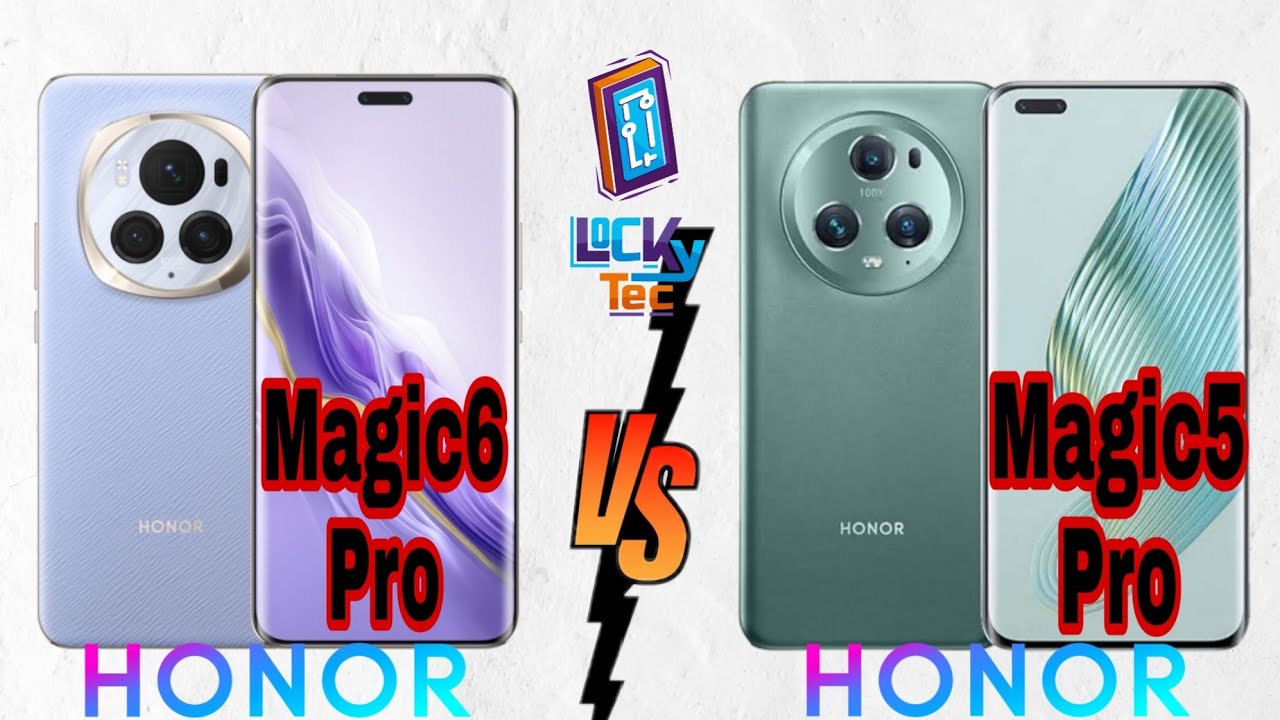 Honor Magic6 Pro Vs Honor Magic5 Pro - YouTube