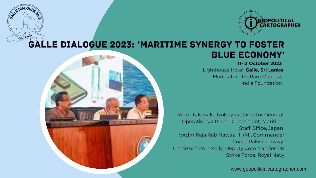 Maritime Synergy to Foster Blue Economy - Session 2 - Galle Dialogue ...
