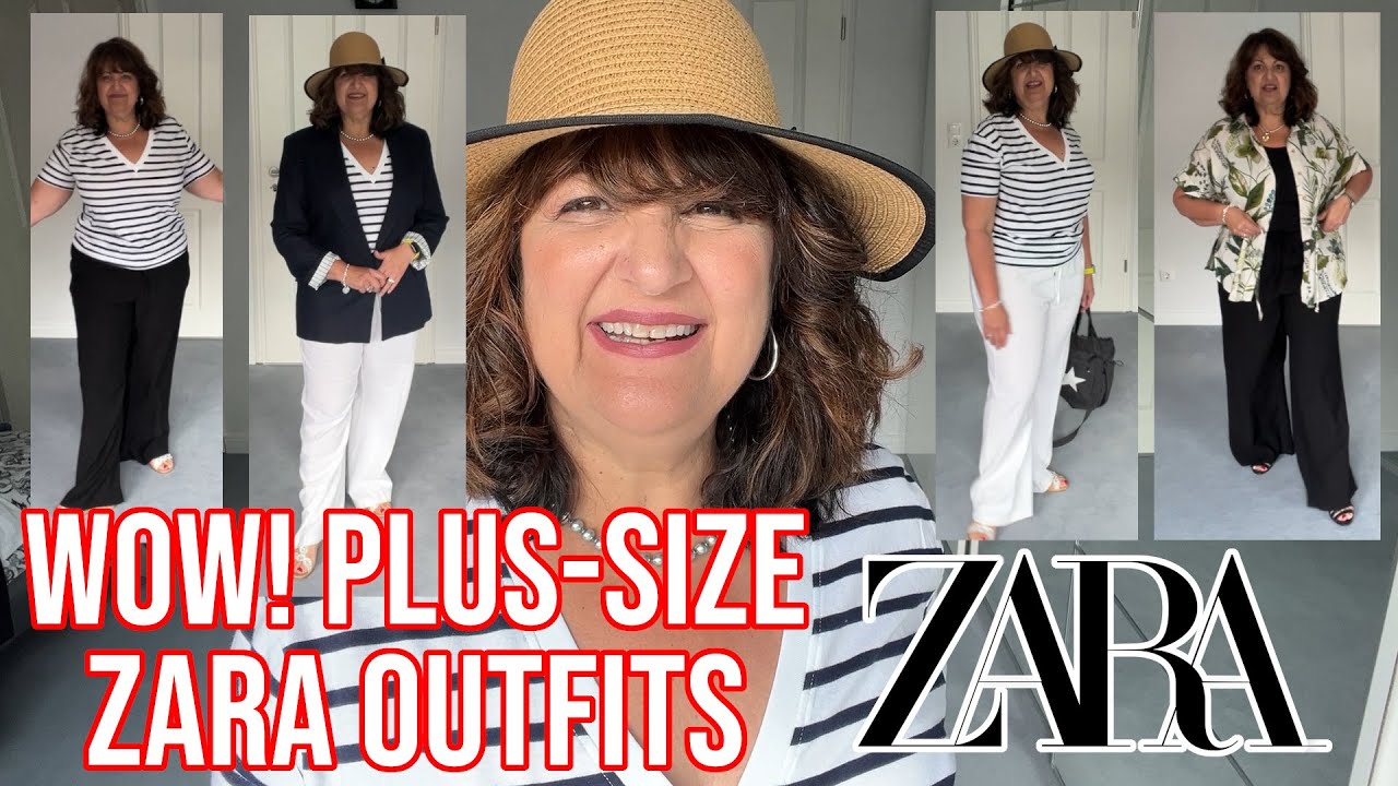 Zara Plus Size Fashion Try-on. Some fashion and travel outfits for plus ...