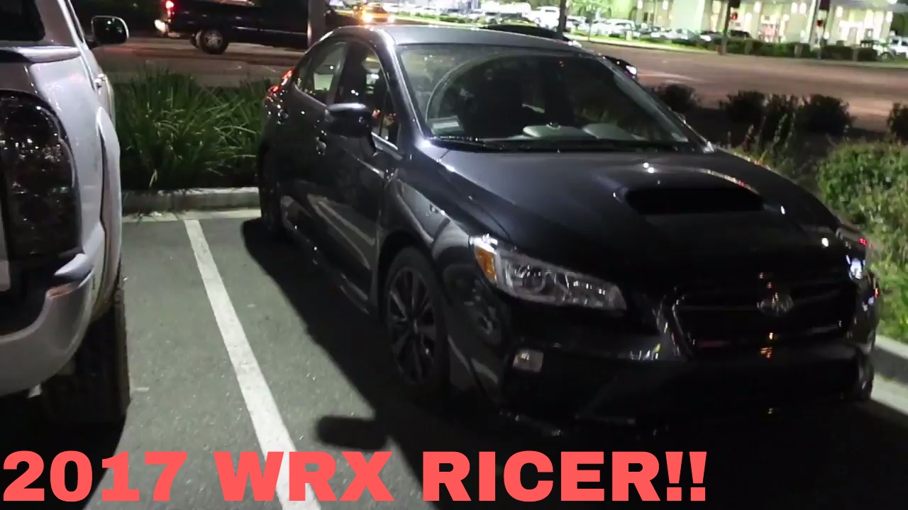 2017 Subaru wrx ricer - YouTube