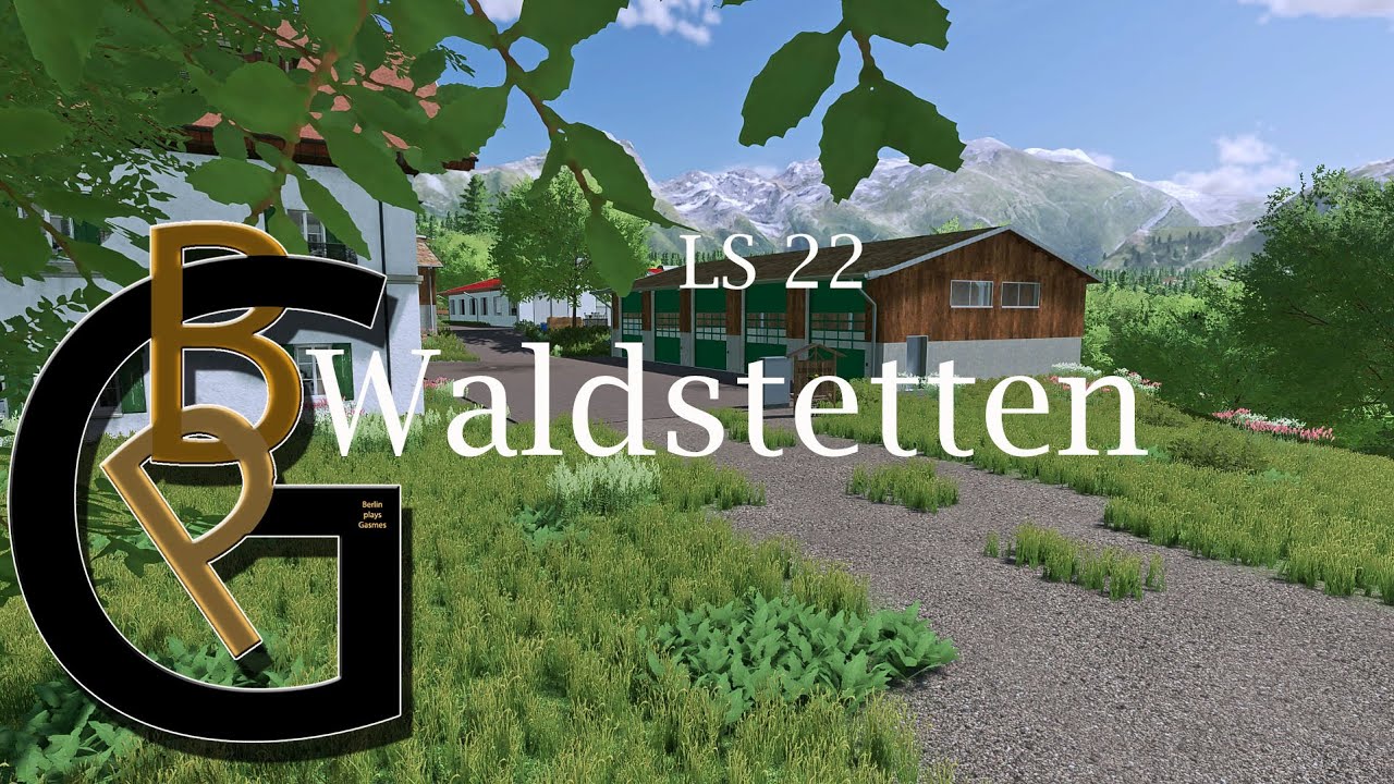 Landwirtschaftssimulator 22 (LS22) - Waldstetten Map - YouTube